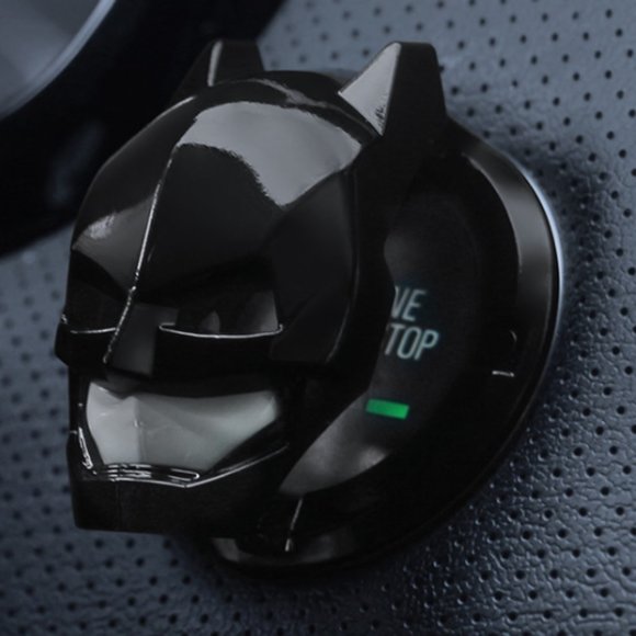 Metal | Accessories | Auto Supplies Batman One Key Start Coverblack ...